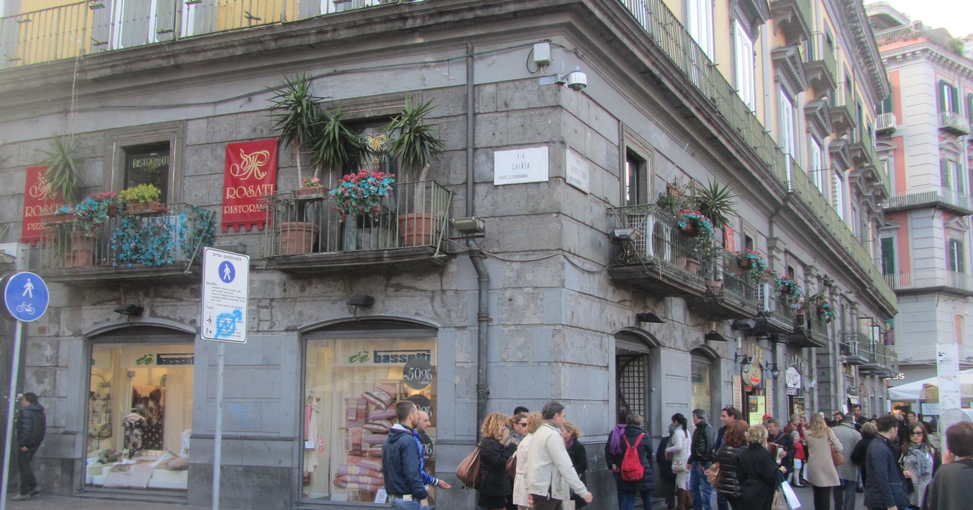 Neapel Via Chiaia|Neapel Einkaufstrasse Via Chiaia|Neapel ...