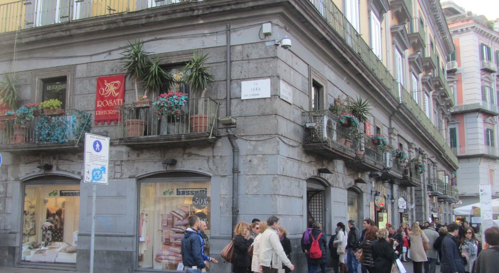 Neapel Via Chiaia|Neapel Einkaufstrasse Via Chiaia|Neapel ...